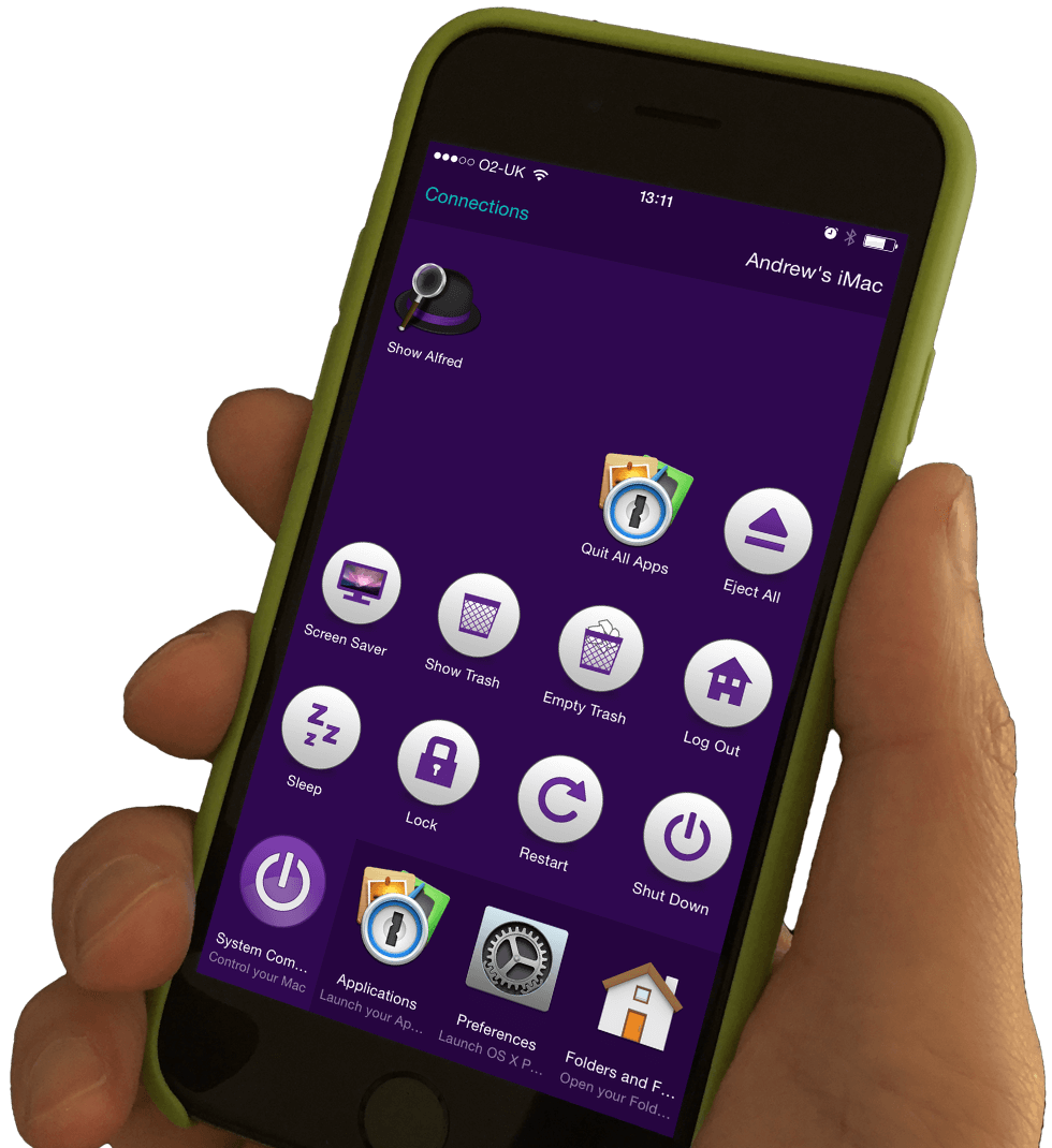 Alfred Remote for iOS - Command Centre for Your Mac